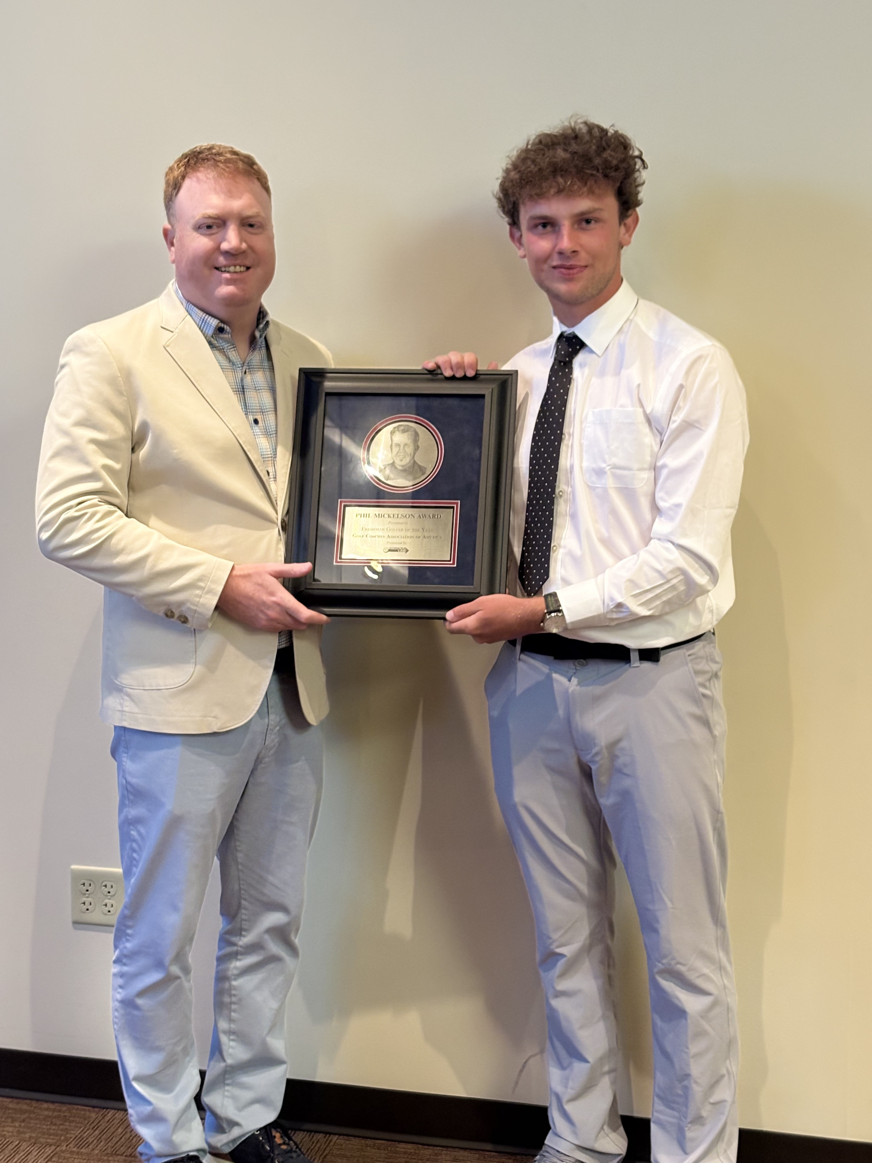 Spark Named 2025 NJCAA Division I Phil Mickelson Outstanding Freshman ...